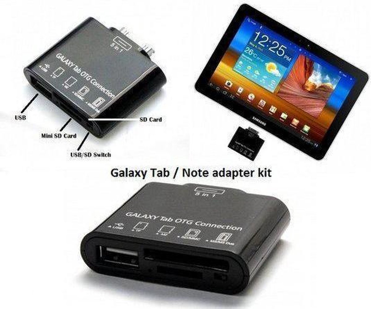 bol.com | Samsung Tablet : USB-adapter kit / Connection kit, accessoire ...