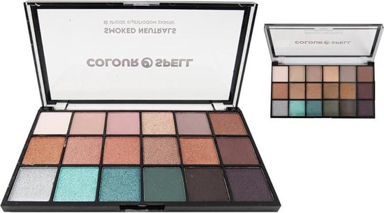 Profusion Colour Spell Smoked Neutrals - 18 Shade Eyeshadow Palette | bol