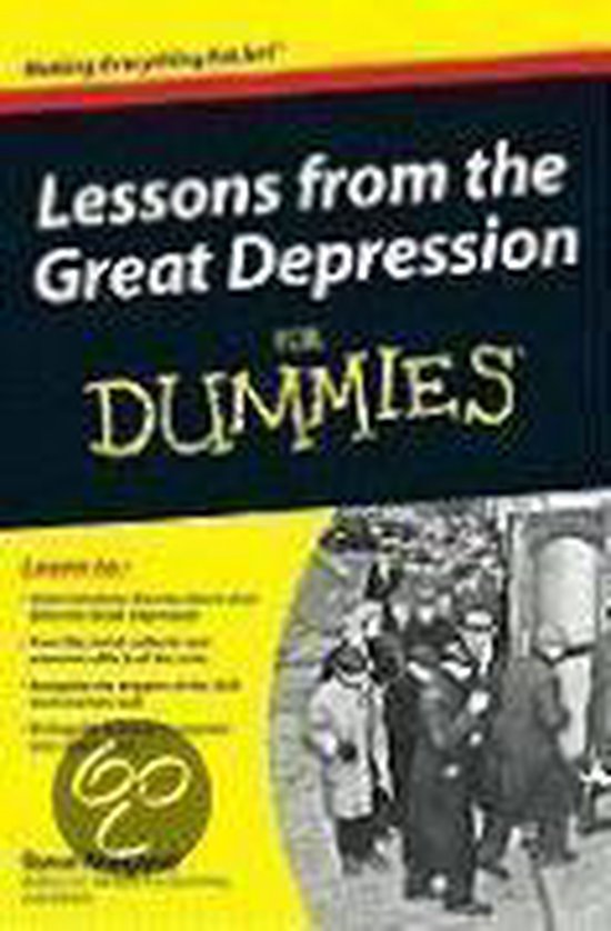 Lessons From The Great Depression For Dummies, Steve Wiegand ...