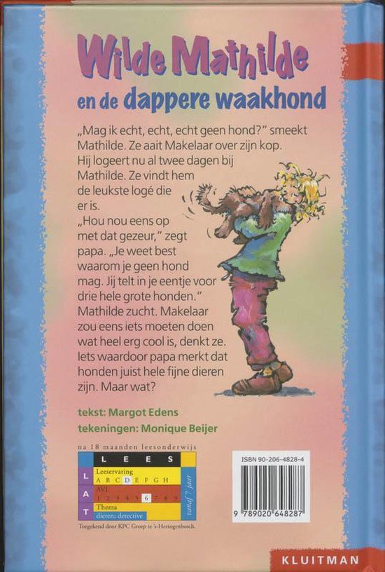 Wilde Mathilde En De Dappere Waakhond, M. Edens | 9789020648287 ...