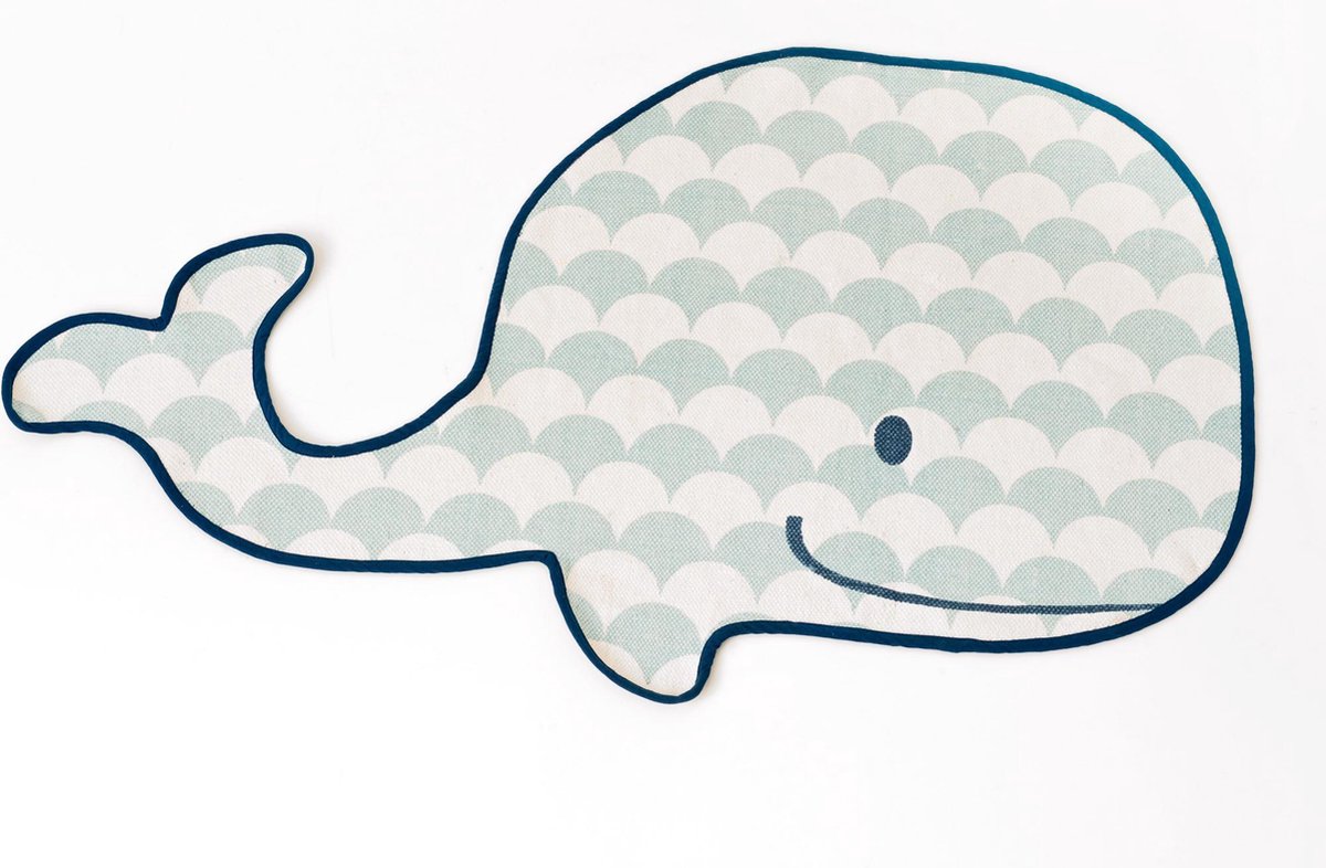 Tapijt Walvis - Decoratieve mat 1m20 | bol.com