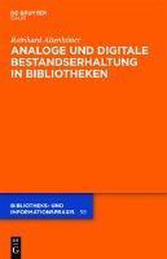 Bibliotheks- Und Informationspraxis- Analoge Und Digitale ...