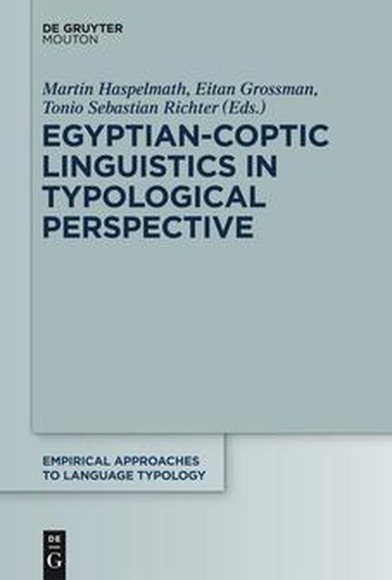 Egyptian-Coptic Linguistics in Typological Perspective (ebook ...