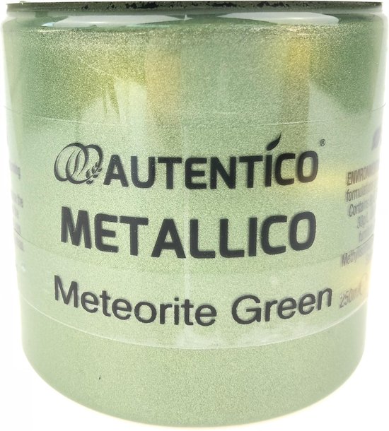 Autentico Metallico 250 ml, kleur Meteorite Green | bol.com