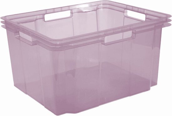 Kunststof box Euro Box Plast Team 26L bordeaux | bol.com