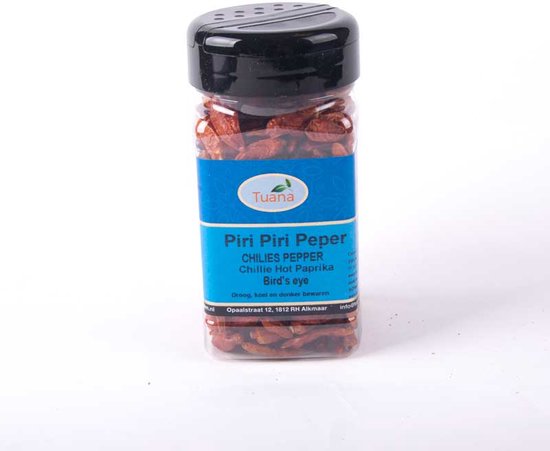 Tuana Kruiden - Pili Pili Peper Rawit Heel - MP0218 - 100 gram | bol