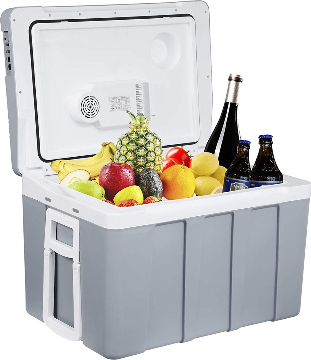 Koelbox met wielen voor auto & camping warm en koud 50L A++ - Frigobox ...