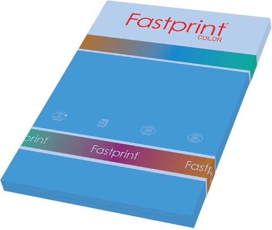 Kopieerpapier fastprint-50 a4 160gr diepblauw | bol.com