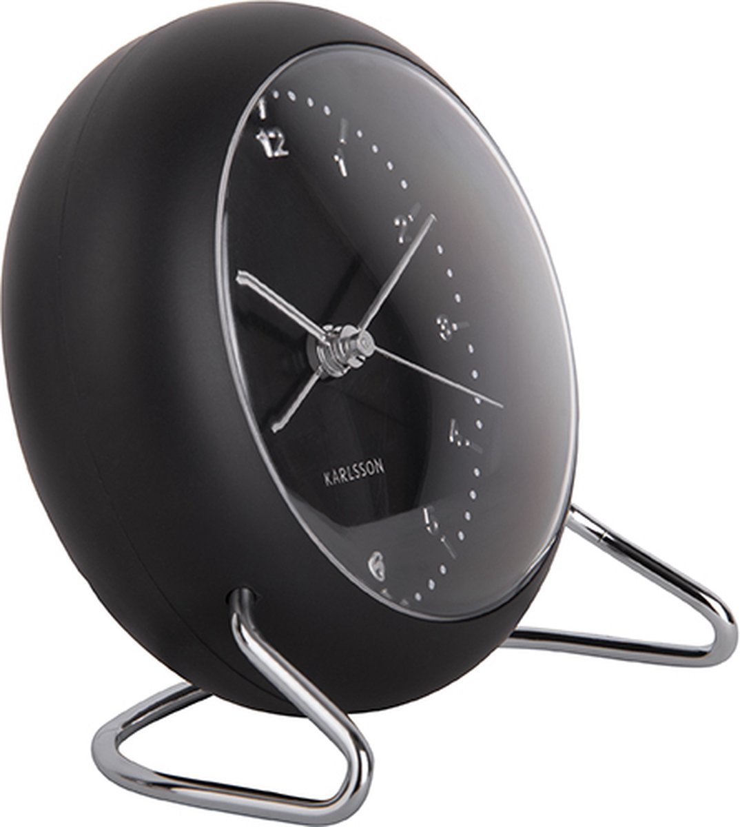 Alarm clock Val ABS black | bol.com