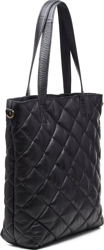 Chabo Bags - Milano Padded Shopper - Shopper - Zwart-gewatteerd-padded ...