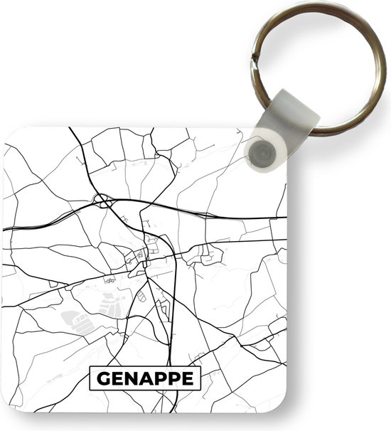 Sleutelhanger - Uitdeelcadeautjes - Stadskaart – Plattegrond – België ...