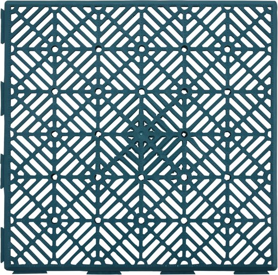 vidaXL Tuintegels 24 st 29x29 cm kunststof groen | bol.com