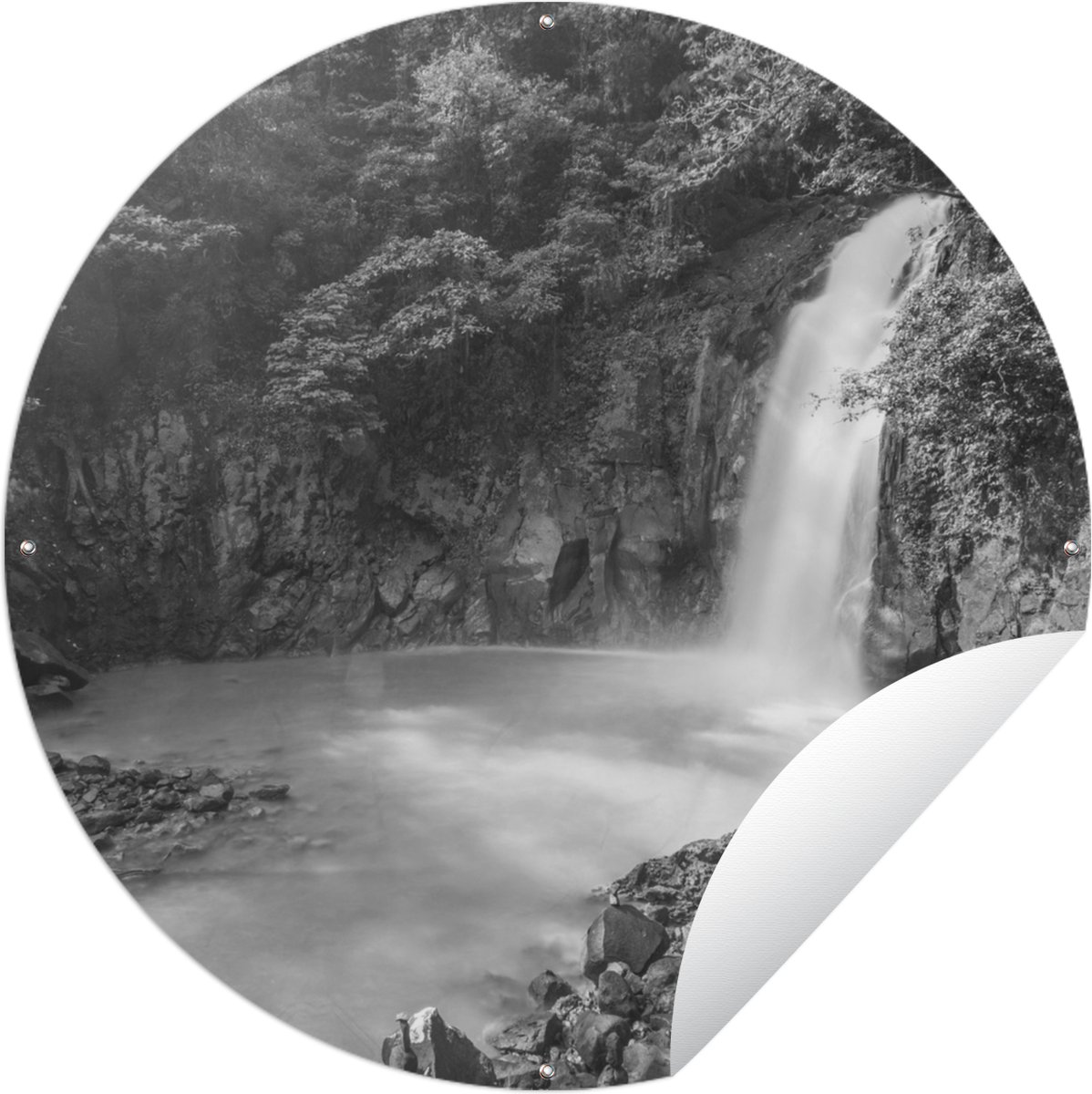 Cercle de jardin - Cascade du Rio Celeste au volcan Tenoria au Costa ...