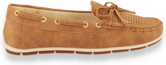 Jane Klein Jane Klain Dames Mocassin Stone COGNAC 38 | bol.com