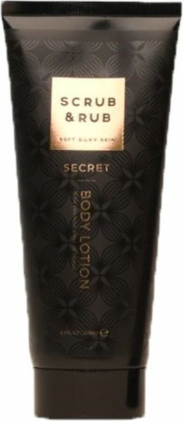 Scrub & Rub - Secret - Body Lotion - 200 ml | bol