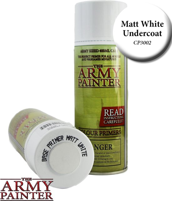 The Army Painter Base Primer Matt White | bol