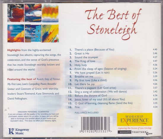 The Best Of Stoneleigh - Highlights from Stoneleigh International Bible ...