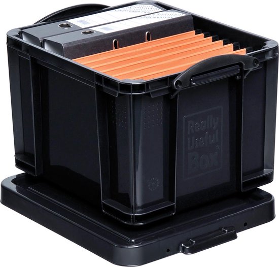 Really Useful Box 35 liter zwart gerecycleerd | bol