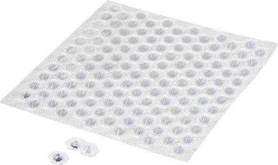 3M SJ 6553 MPCB Apparaatvoet Zelfklevend, Trapeziumvormig Transparant ...
