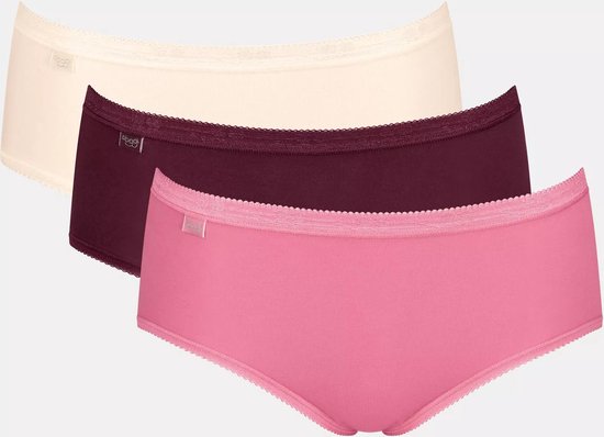 sloggi Basic+ Midi C3P Dames Onderbroek - Maat 48 | bol.com