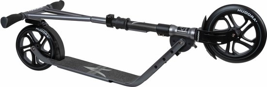 HUDORA Big Wheel 230 Step met V-vormig Stuur - Antraciet | bol.com