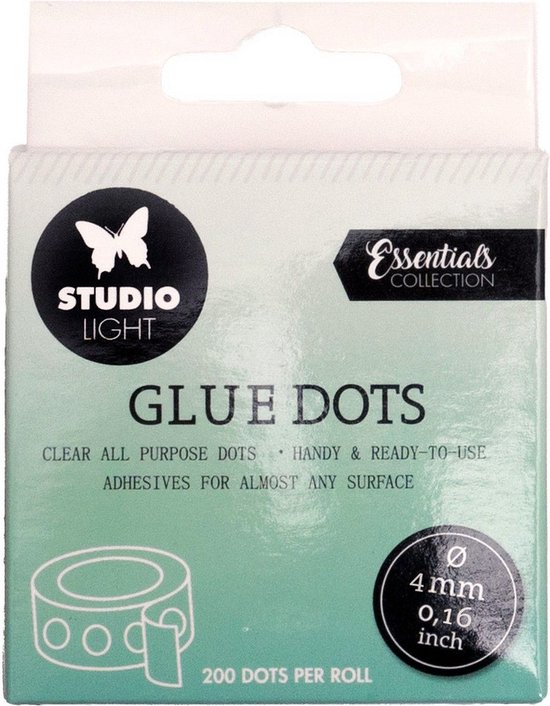 Studio Light Glue dots - Essentials - 4mm | bol