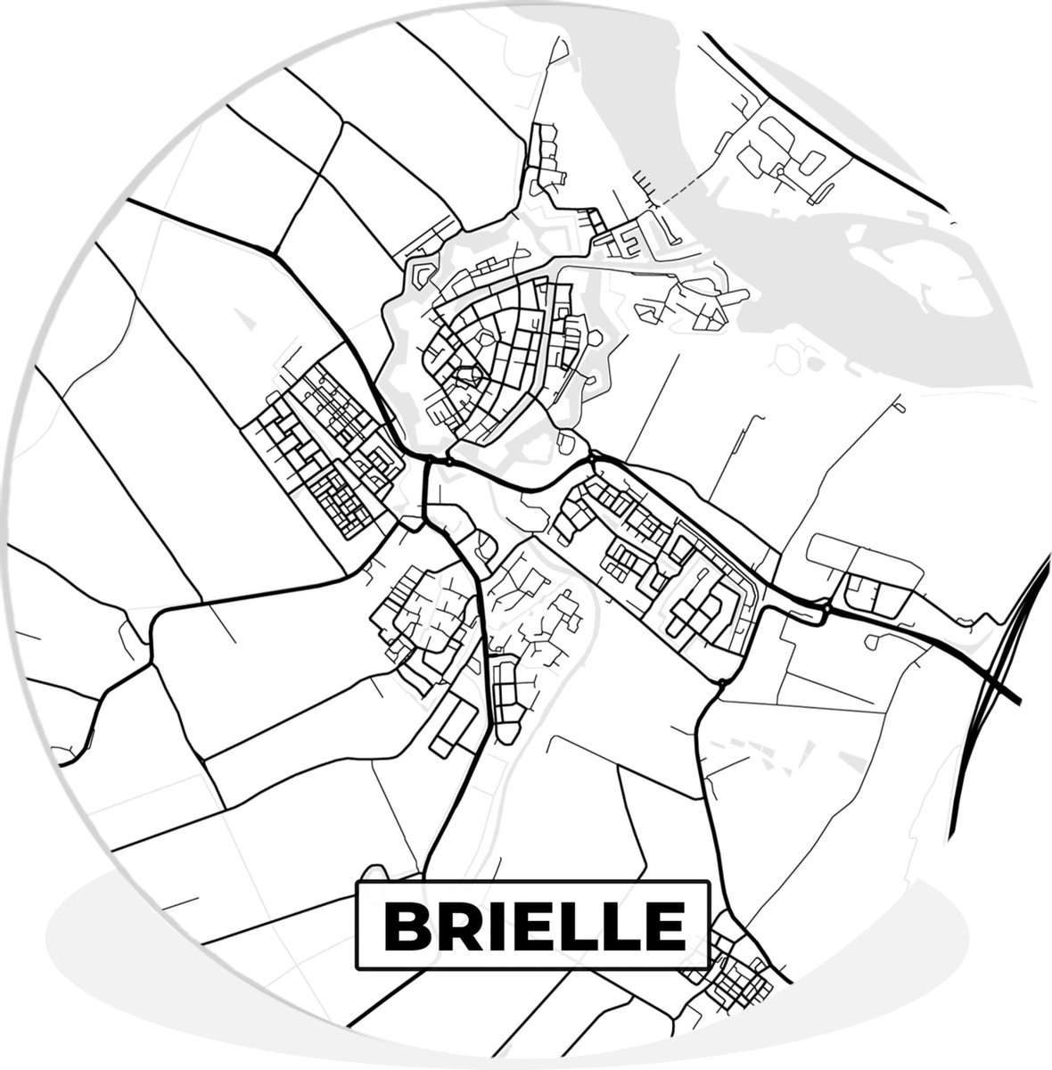 Wall Circle - Wall Circle Indoor - Map - Brielle - Map - City Map ...