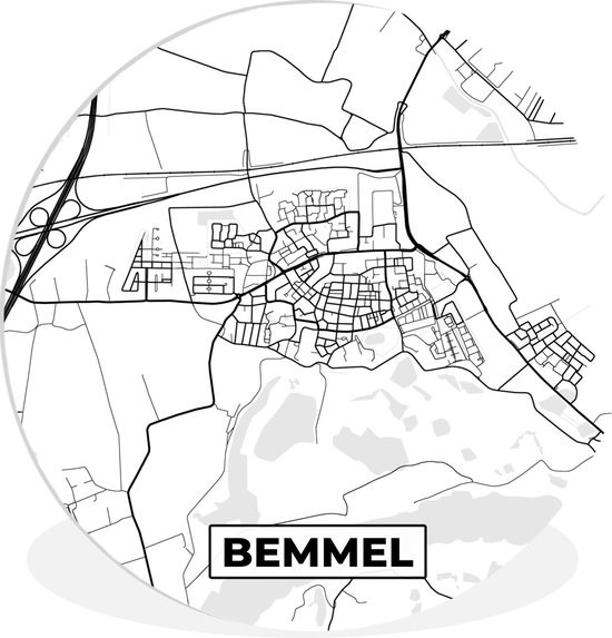 Wall Circle - Wall Circle Indoor - Bemmel - City Map - Map - Map ...