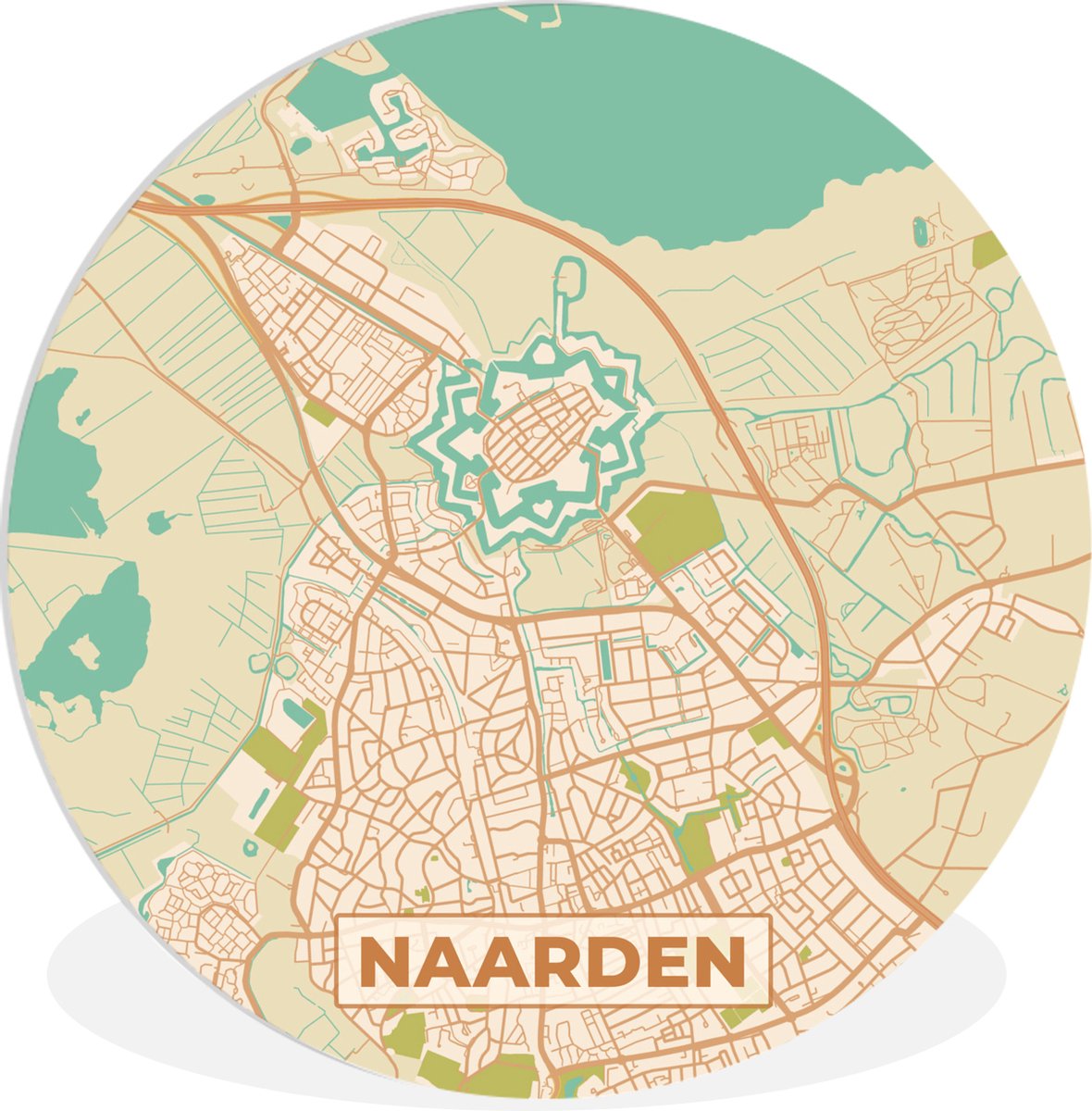 Wall Circle - Wall Circle Indoor - Naarden - Map - City Map - Map ...