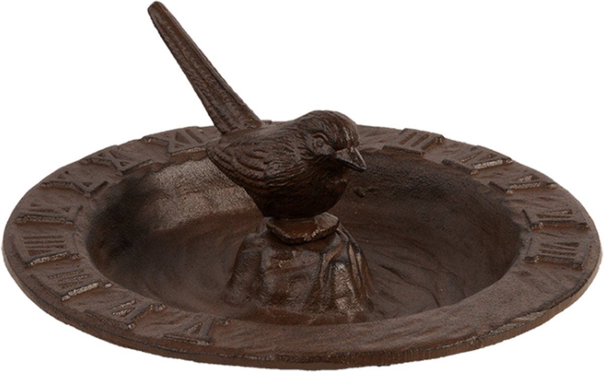 Esschert Design zonnewijzer met vogelbad | bol.com