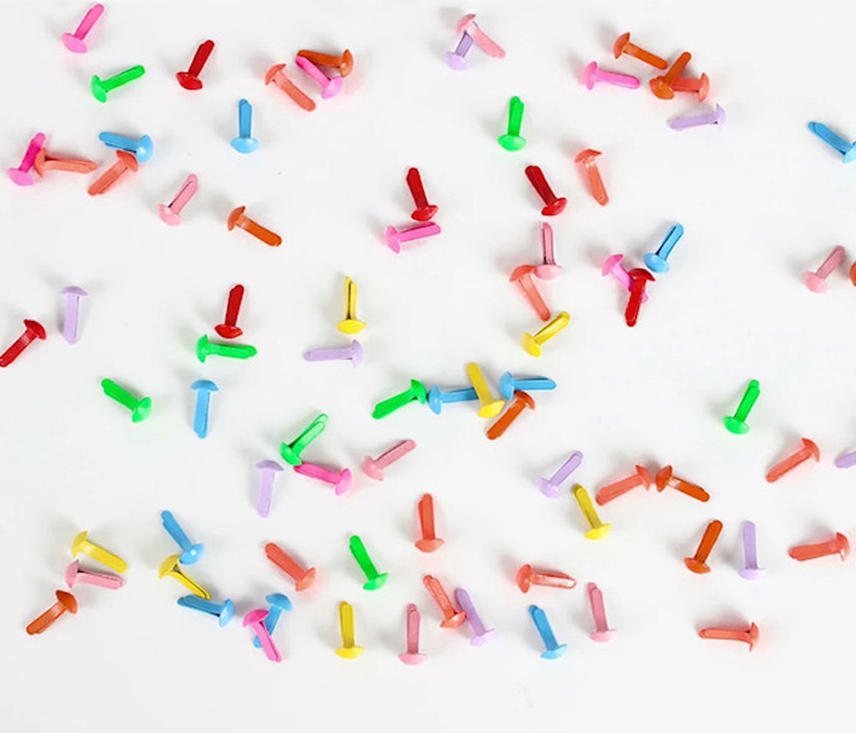 splitpennen - splitpennen gekleurd - 50 stuks splitpennen - creatief ...