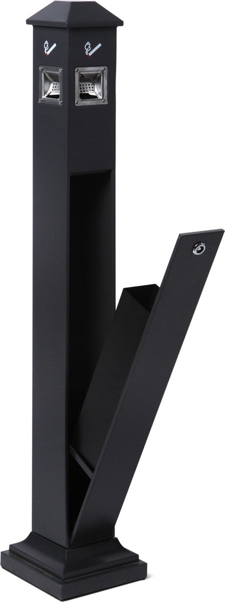 Staande asbak | sigaretten zuil | buitenasbak | peukenzuil |asbak voor ...