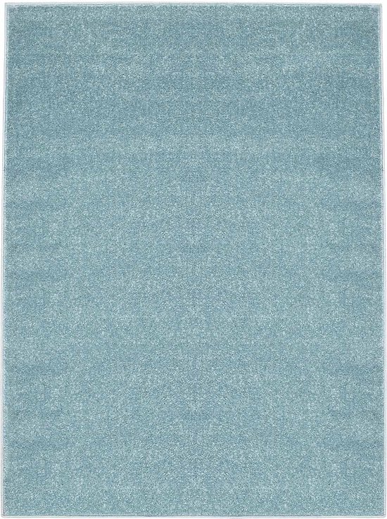 Tapijt Koho Spring Laagpolig Vloerkleed Blauw - 80x150- Modern ...