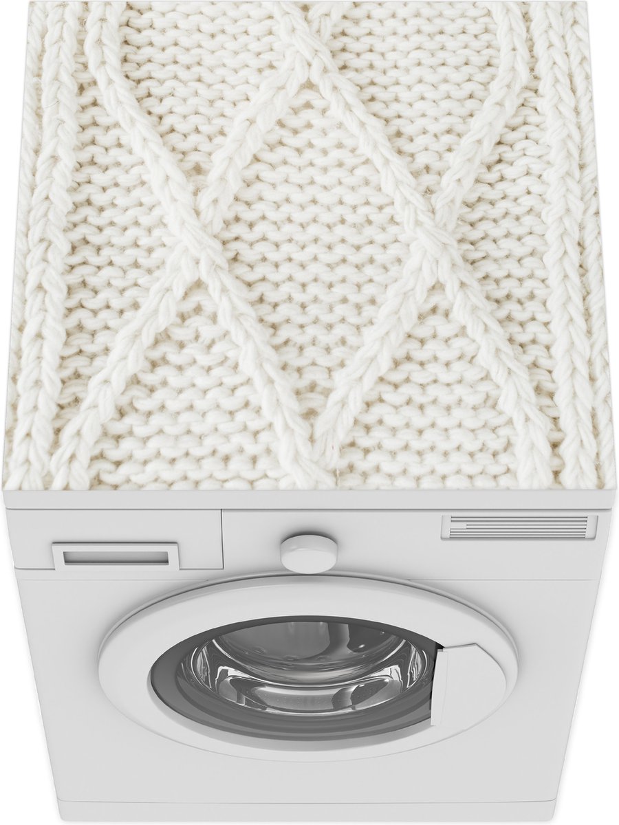 Protège machine à laver - Tapis machine à laver - Pull - Motifs - Wit ...