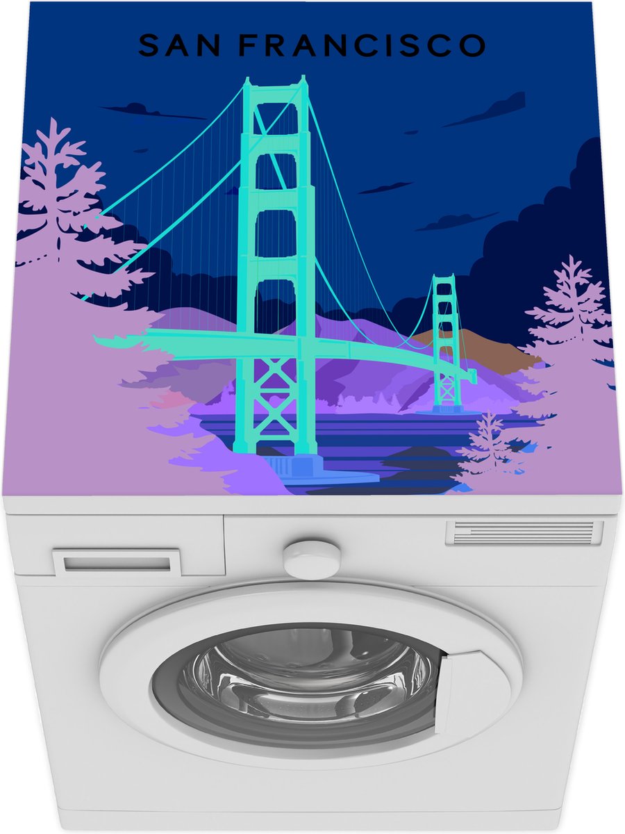 Protège machine à laver - Tapis de machine à laver - Bridge - San ...