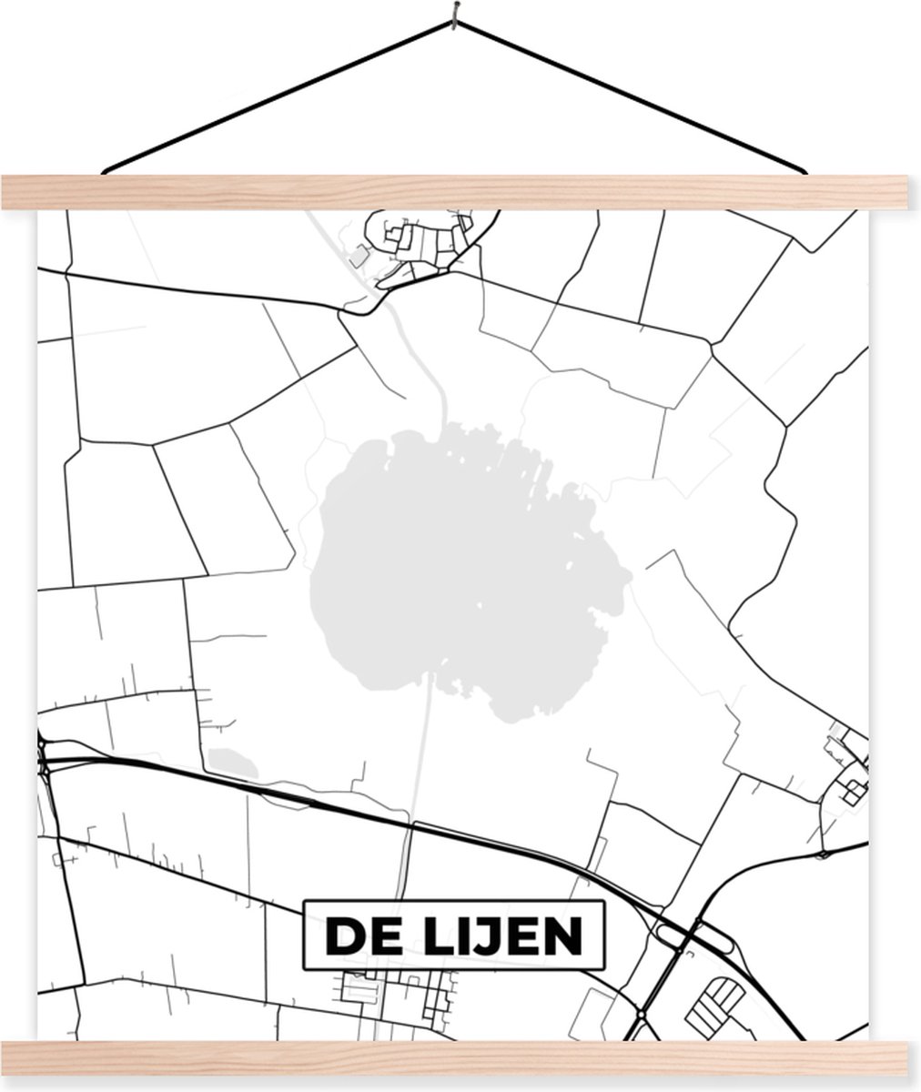 Porte-affiche avec affiche - Affiche scolaire - Nederland - Carte - De ...
