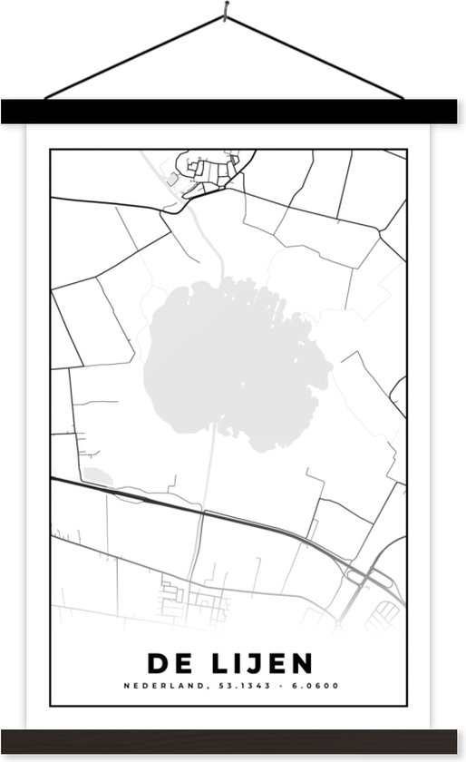 Porte-affiche avec affiche - Affiche scolaire - Plan de la ville ...