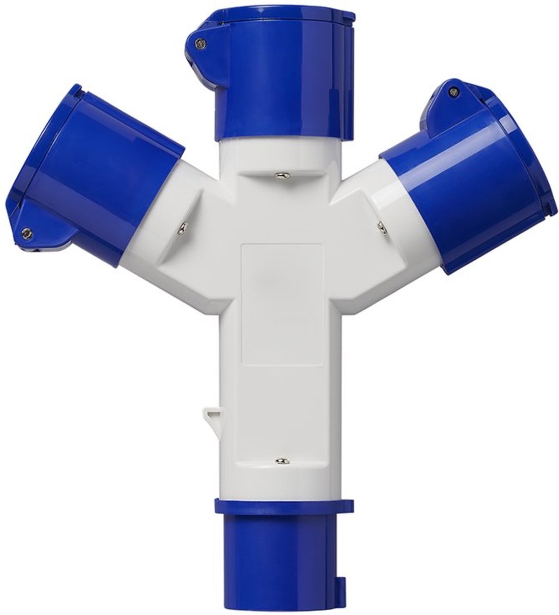 Pro Plus CEE Splitter - 3 Weg - 16 Ampère - IP44 - 230 Volt - 3-Polig | bol