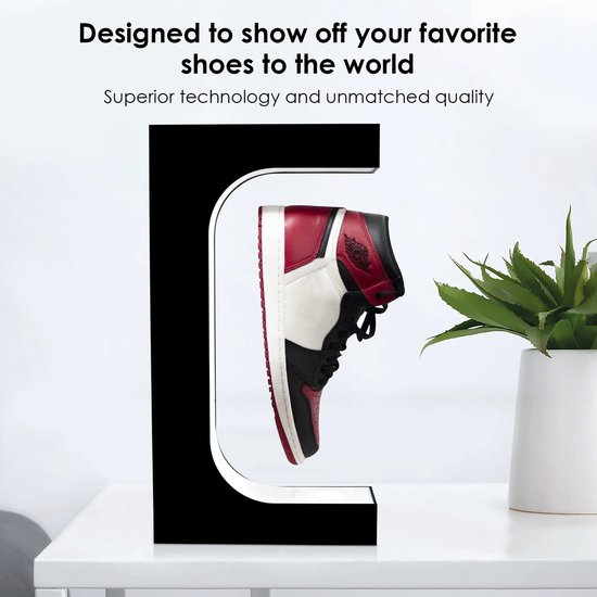 Magnetische Sneaker Display - Zwevende Sneaker Houder - Schoenen ...