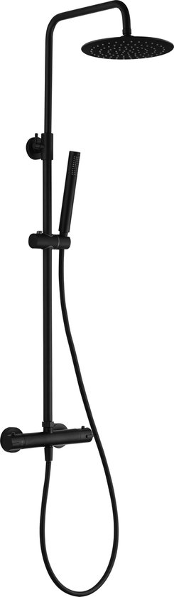 Klea Optimo Rondo Regendouche Systeem Met Thermostaatkraan Rond Mat ...