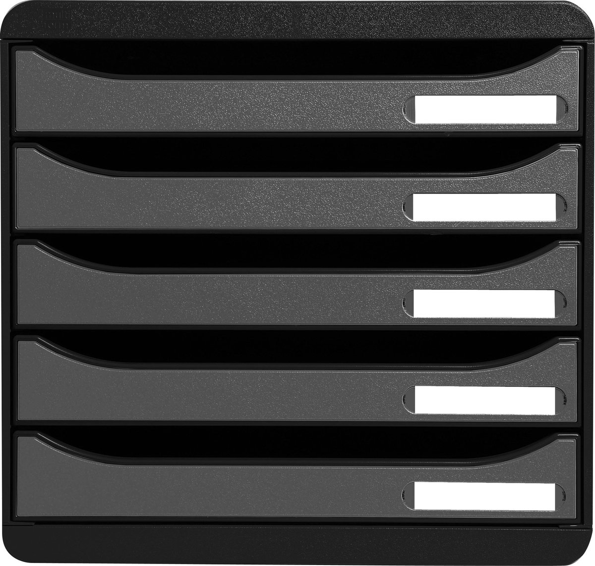 ACROPAQ Sorteerbakjes - A4+ - Ladenblok - Zwart/zilver | bol.com