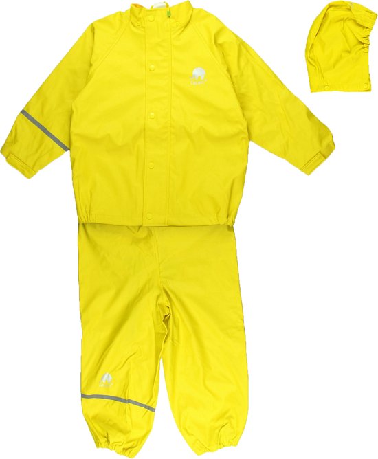 CeLaVi - Regenpak kind - Geel - maat 150 (152-158cm) | bol