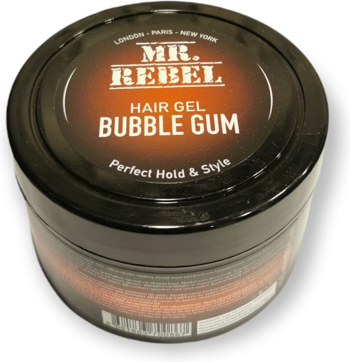 Haar Gel- Haar Wax Matte- Haar Styling Gel- Mr Rebel Gel {4 Stuks ...