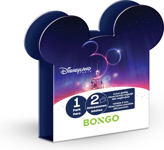 Bongo Bon - DISNEYLAND PARIS VOOR 2 - Cadeaukaart cadeau voor man of ...