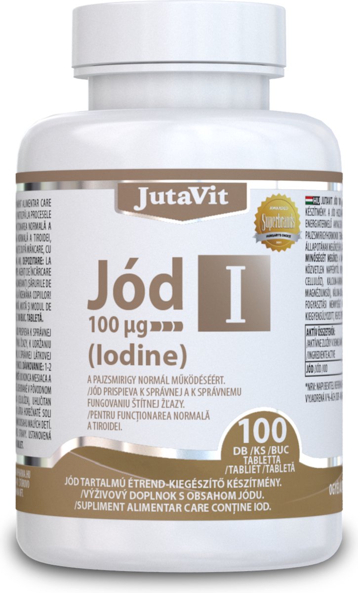 Jodium Tabletten - Kaliumjodide - Iodine - Jodium Pillen - Dosering ...