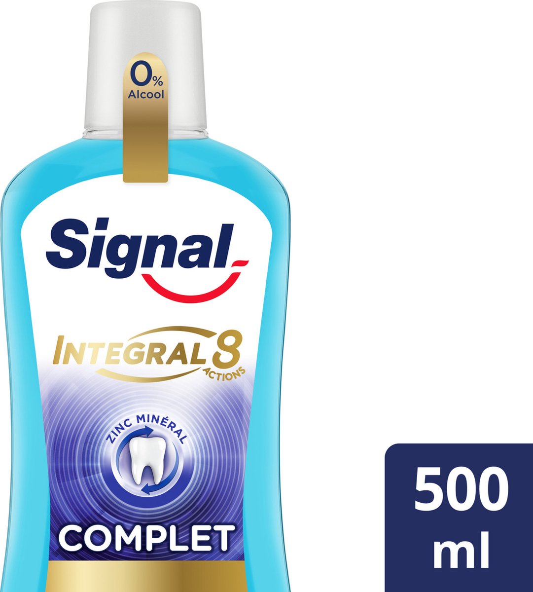 Signal - Mondwater Complet - Integral 8 - Mondwater zonder alcohol ...