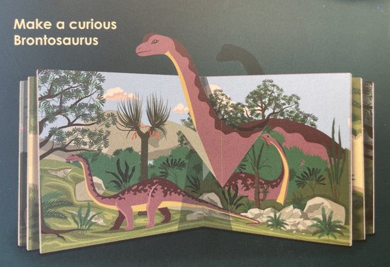 Make a pop-up Dinosaur Book | bol.com