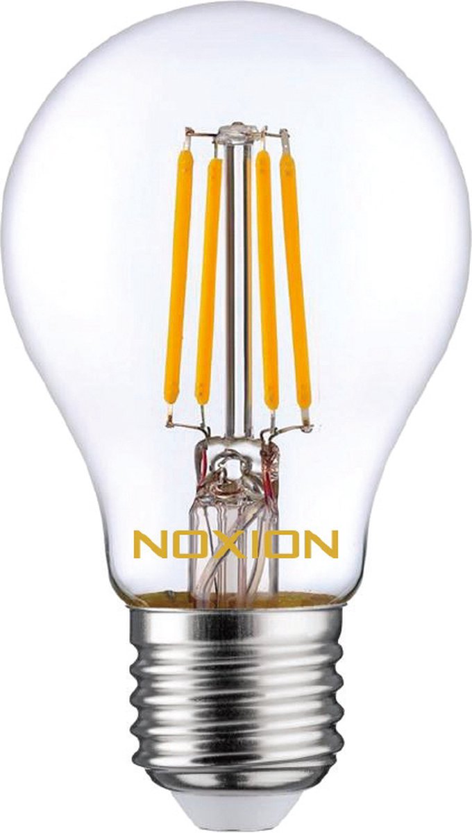 Noxion Lucent Filament LED E27 Peer Helder 4.5W 470lm - 827 Zeer Warm Wit | Vervangt 40W. | bol.com