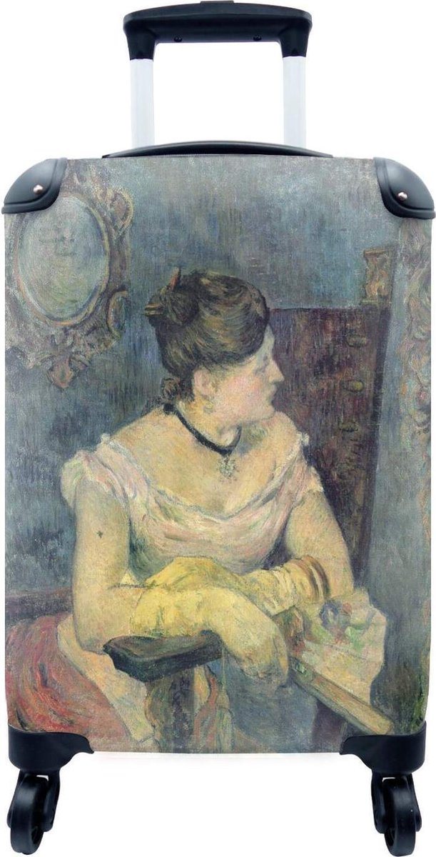 Valise - Madame Mette Gauguin en tenue de soirée - Peinture de Paul ...
