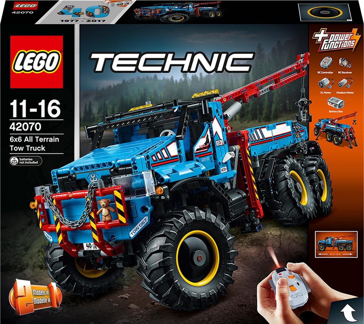 bol.com | LEGO Technic 6x6 Allterrain-sleepwagen - 42070